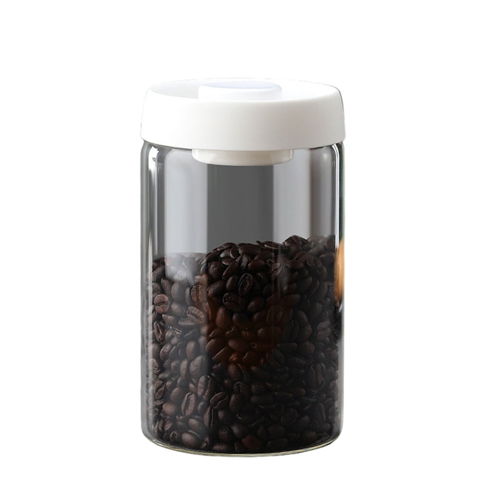 Glass Container with Vacuum Seal Cover for Food Storage Vacuum Sealed ...
