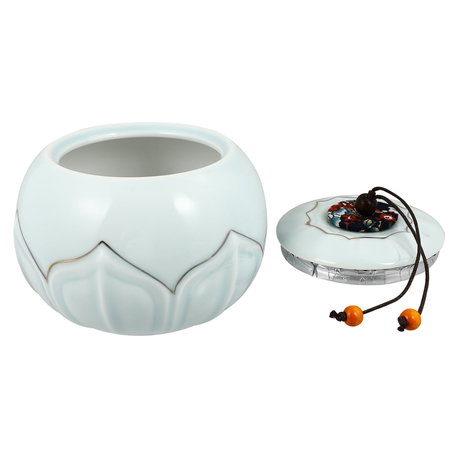 Glass Containers Airtight Coffee Dust-proof Jar Tea Canister Ceramic ...