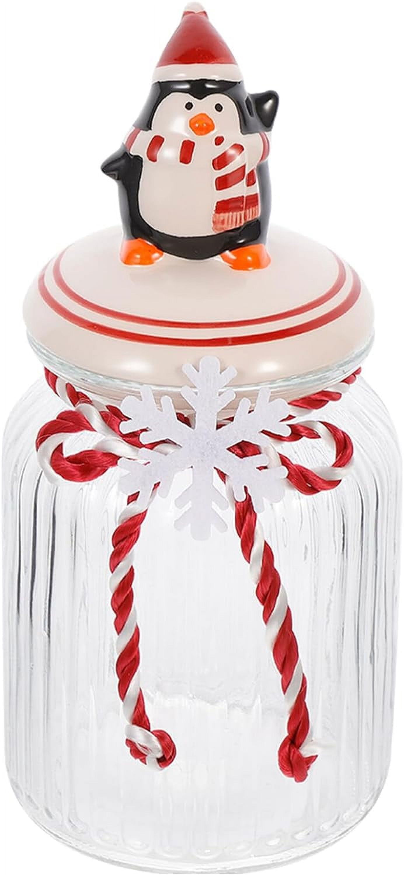Glass Cookie Jar with Airtight Lid Candy Jar Apothecary Jar Glass ...