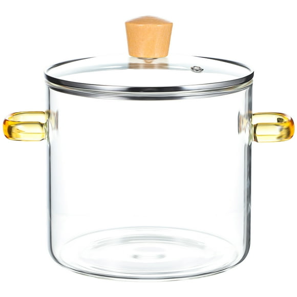 Clear Glass Pot