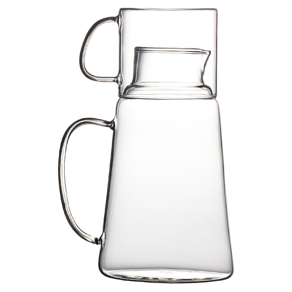 Glass Cooler Glass Water Bottles Water Jug Beverage Drinking Cup Glass ...