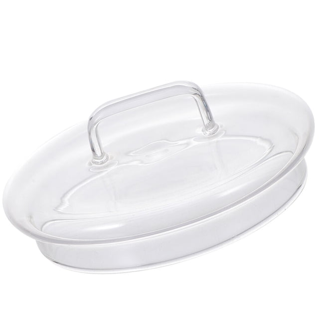 Glass Cover Beverages Drinks Glass Container Lid Wide Mouth Lid Glass ...