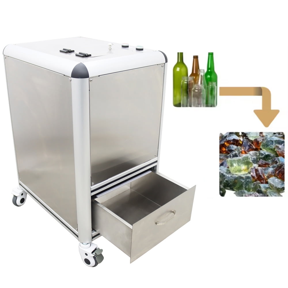 Glass Crusher Fully Automatic Glass Crusher Rock Coal Stone Crushing ...