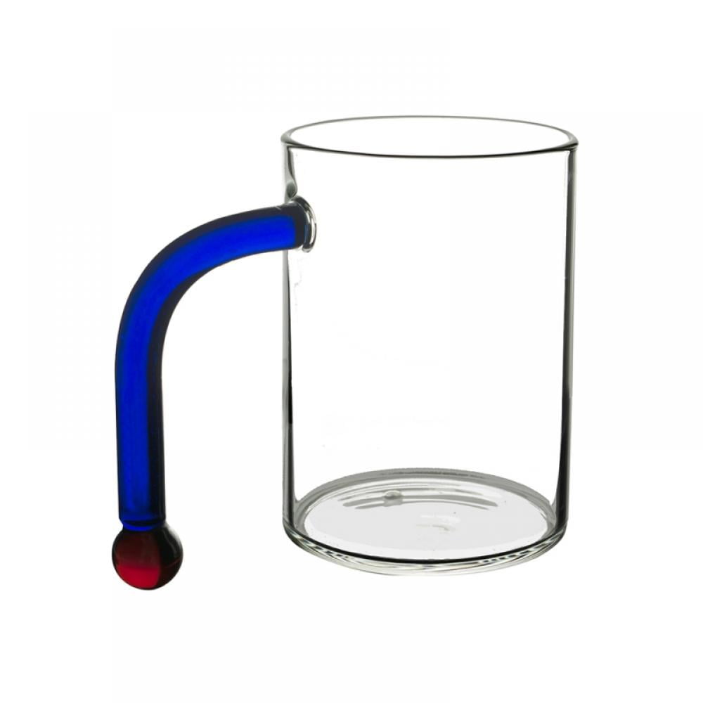 Glass Cup Colorful Coffee Cup Heat-resistant Glass Material Glass Mugs ...