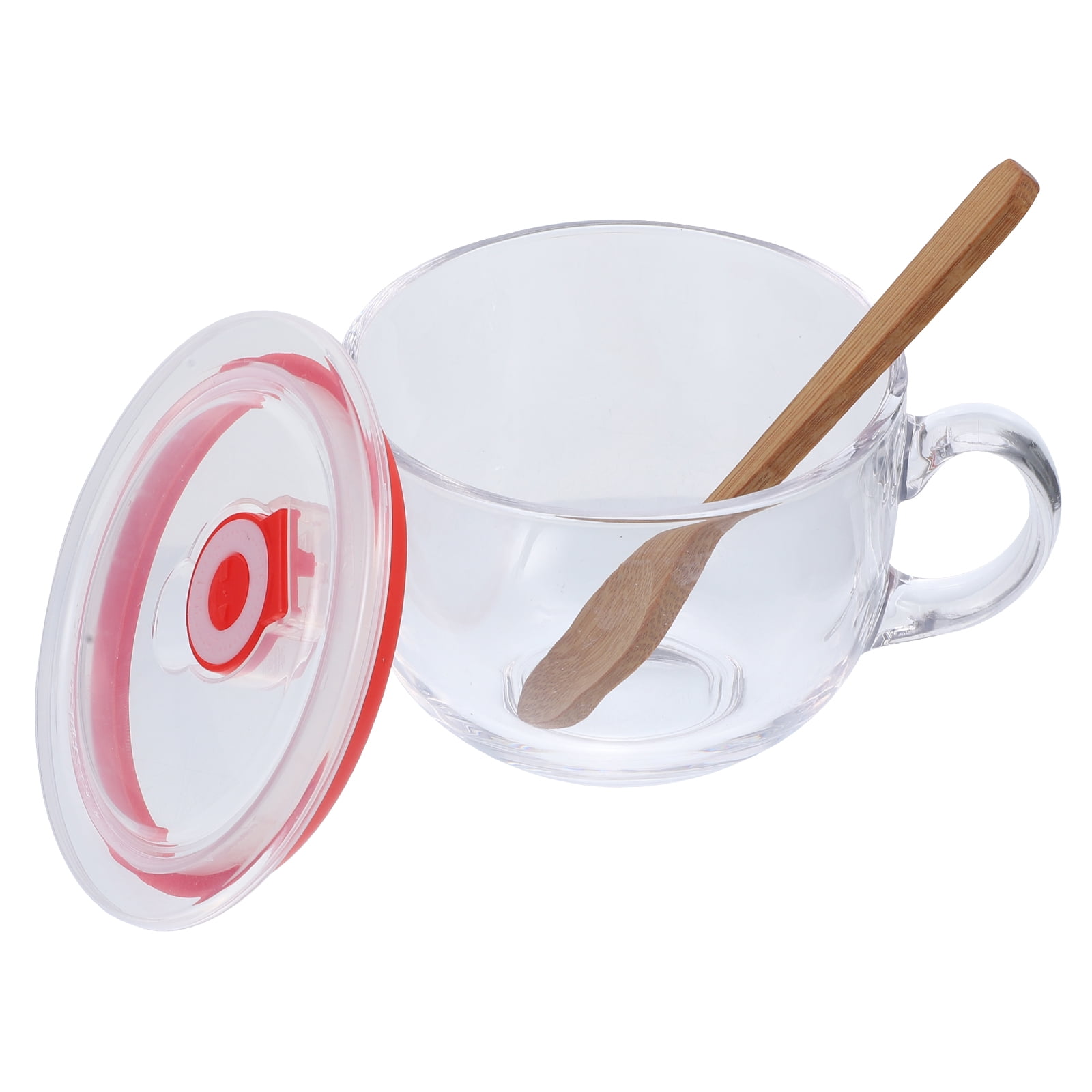 Glass Cups Coffee Mugs Container with Lid Pots for Cooking Stove ...