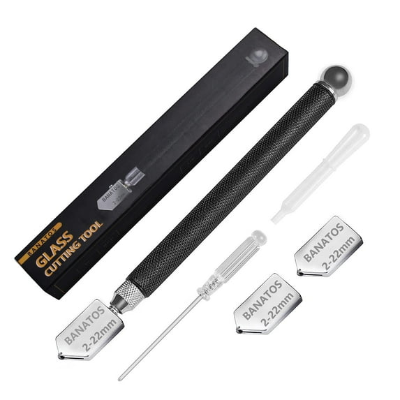 Glass Cutter Professional- Glass Cutters Tool for Thick Glass Tile ...