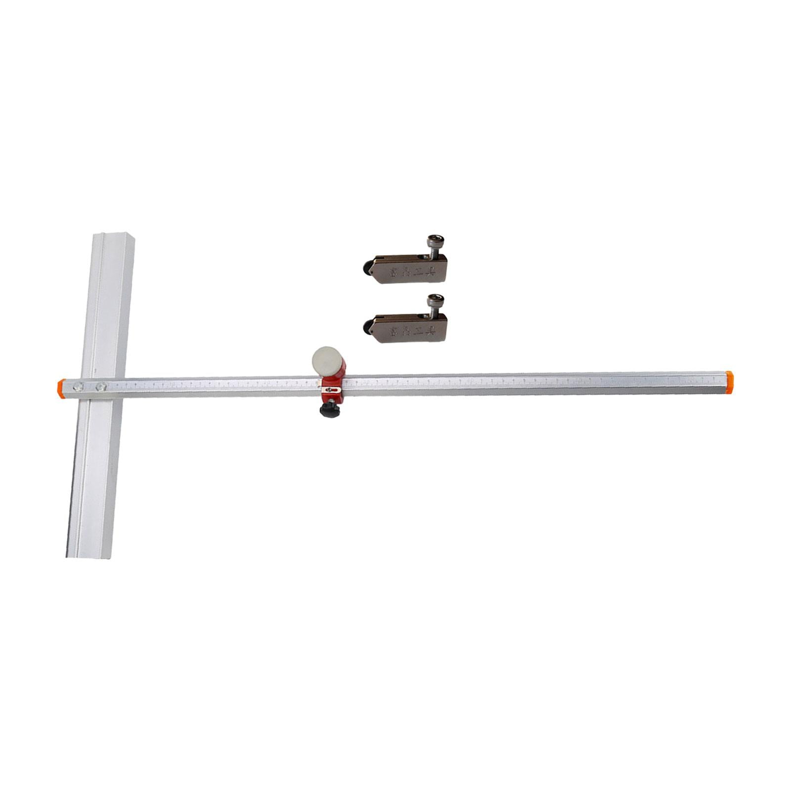 Glass Cutter T Shaped Professional with DIY Cutting Breaking 63cm ...