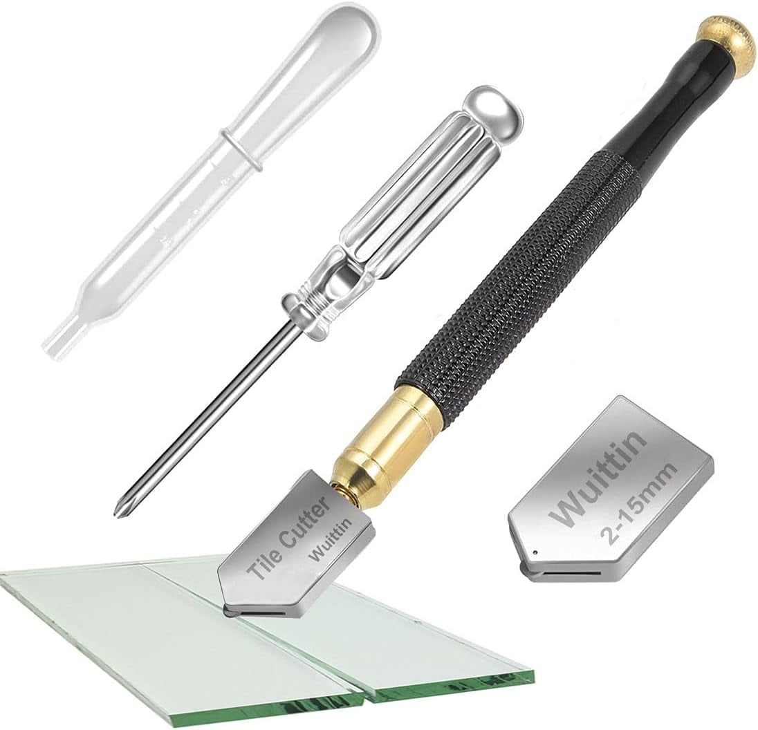 Glass Cutter for 2-20mm Thick Glass and Tile Cutting, Glass Cutter Tool ...