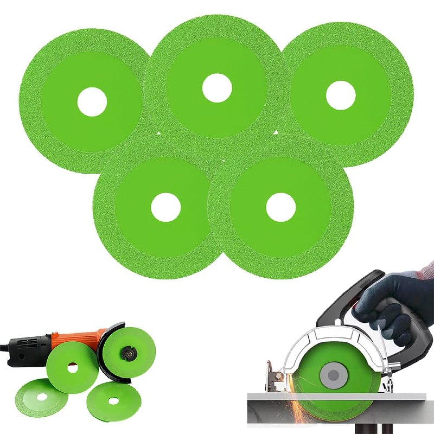 Glass Cutting Disc, Ultra-Thin Diamond Cutting Disc Saw Blade Suitable ...