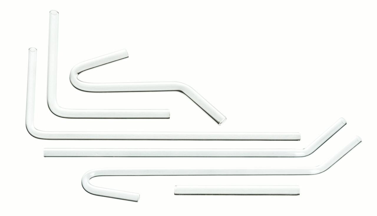 Glass Delivery Tubes - Set of 6 - Borosilicate - Eisco Labs - Walmart.com