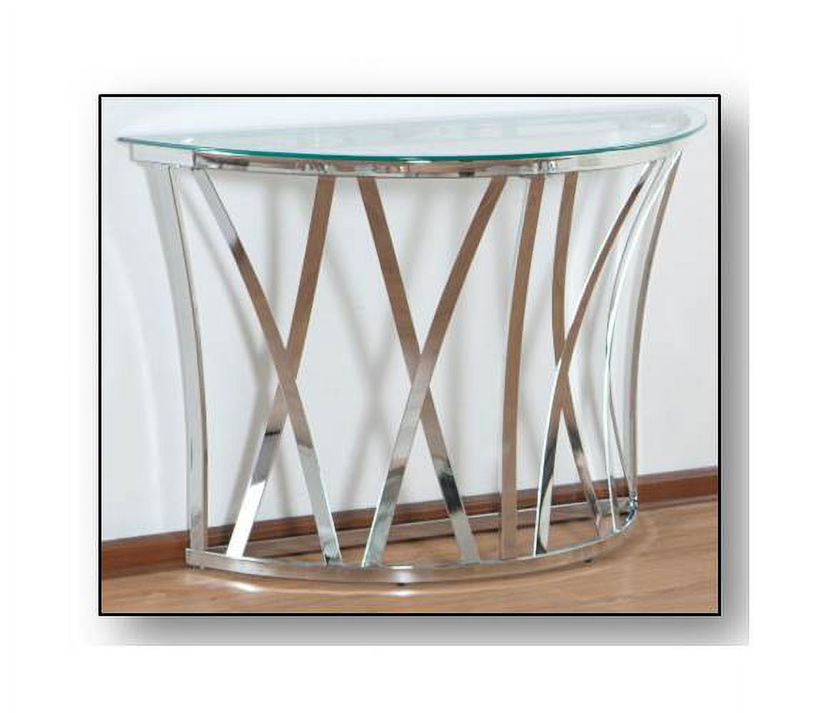 Glass Demilune Table - Walmart.com