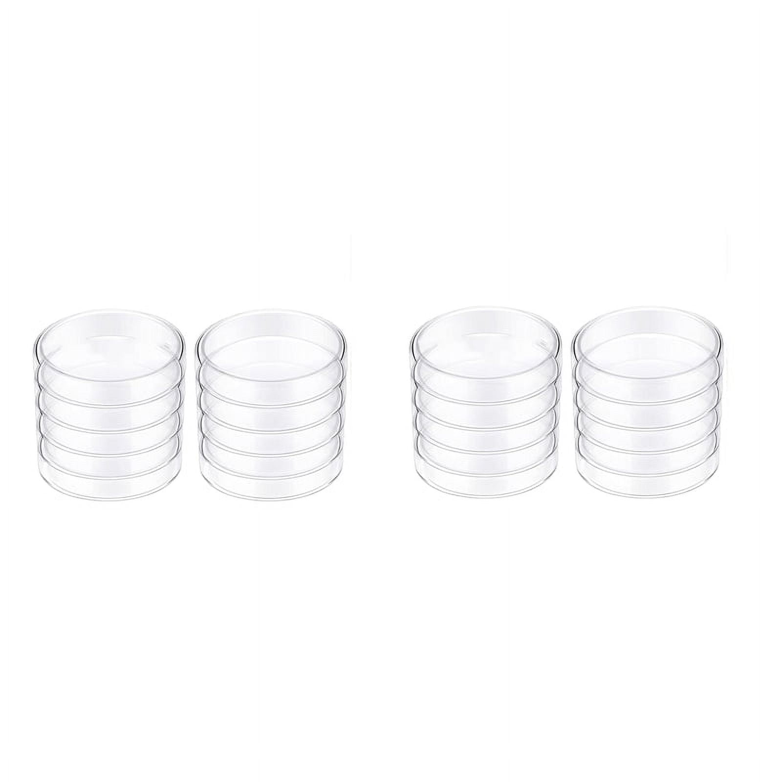 Glass Dish Set Borosilicate Lab Plates Transparent Tissue Culture ...
