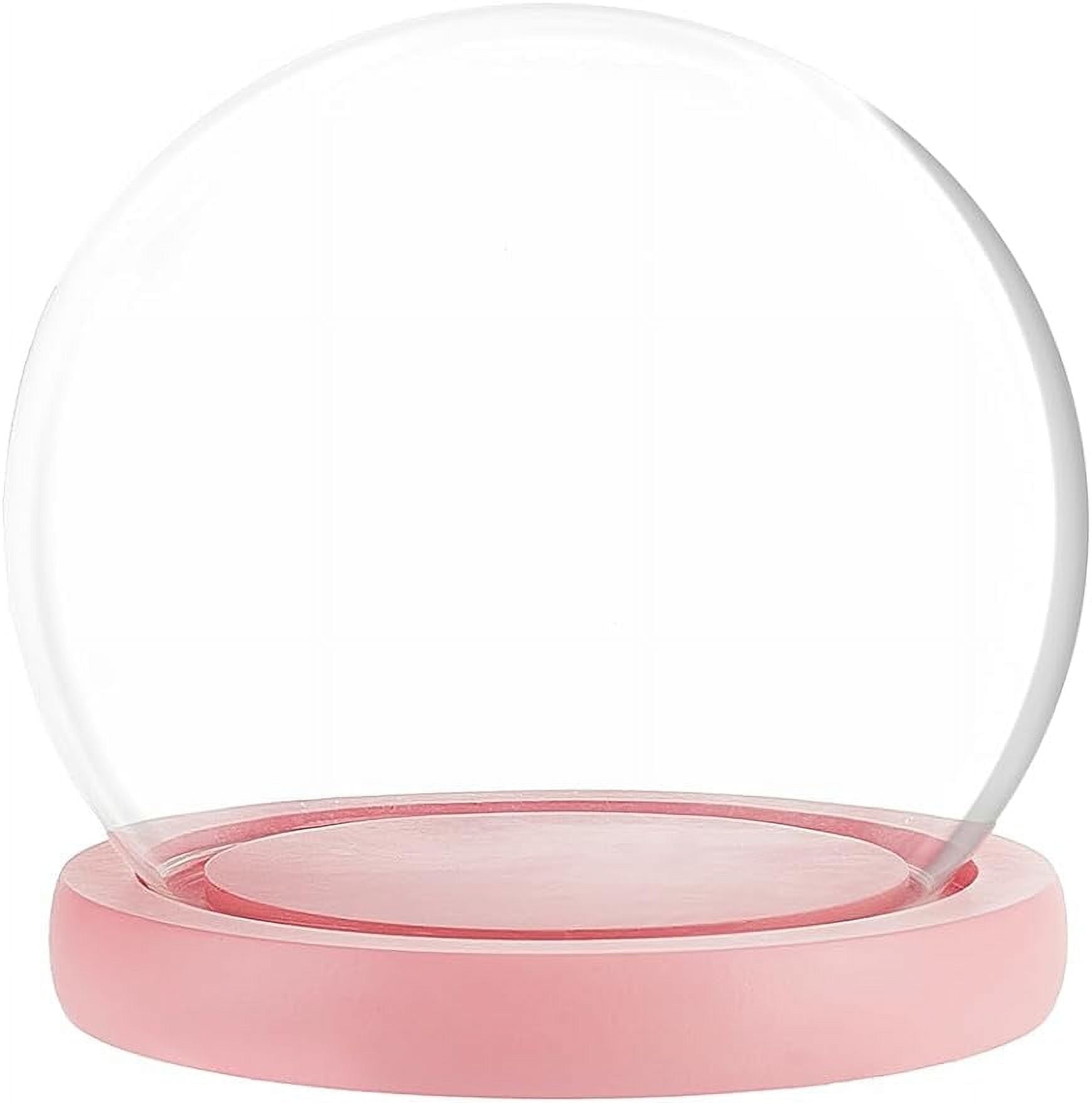 Glass Dome Glass Display Showcase Decorative Display Dome Miniature ...