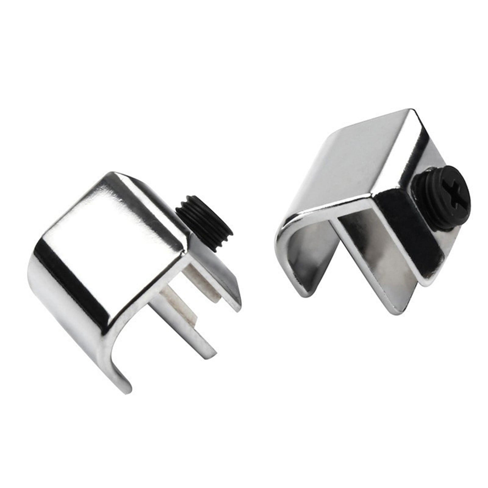 Glass Door Handle Clamp Showcase Cabinet Drawer Pull Knob No Drilling 3 ...