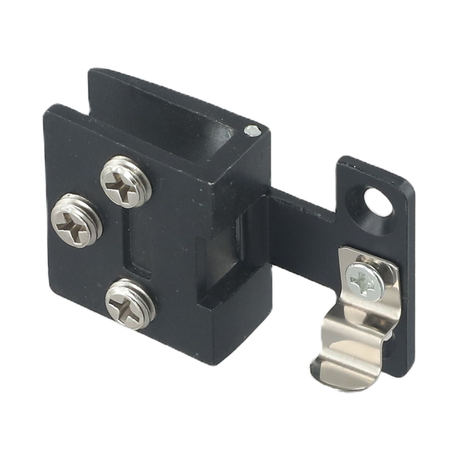 Glass Door Hinge Cupboard Display Cabinet Gate Clamp Furniture Hardware ...
