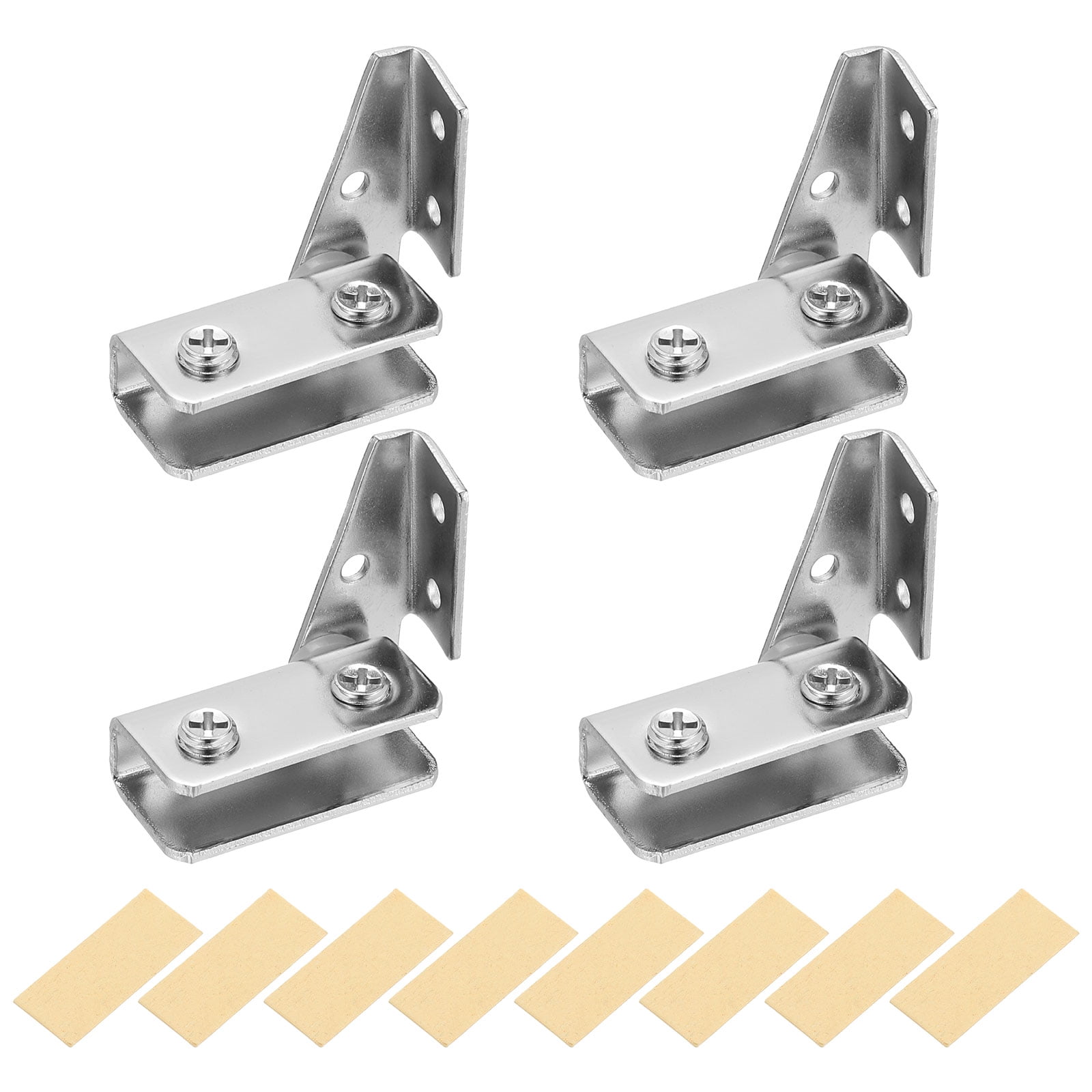 Glass Door Hinges, L-shaped Rotating Glass Door Pivot Hinges Fit for 3/ ...
