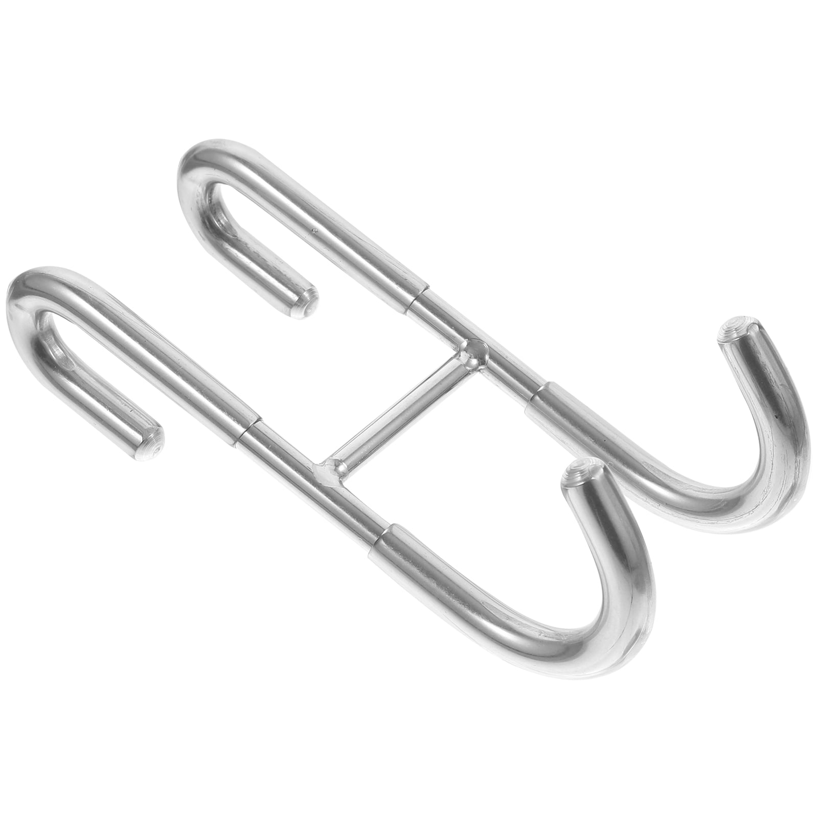 Heavy Duty Metal Over Glass Door Shower Towel Rack Organizer Hooks for ...