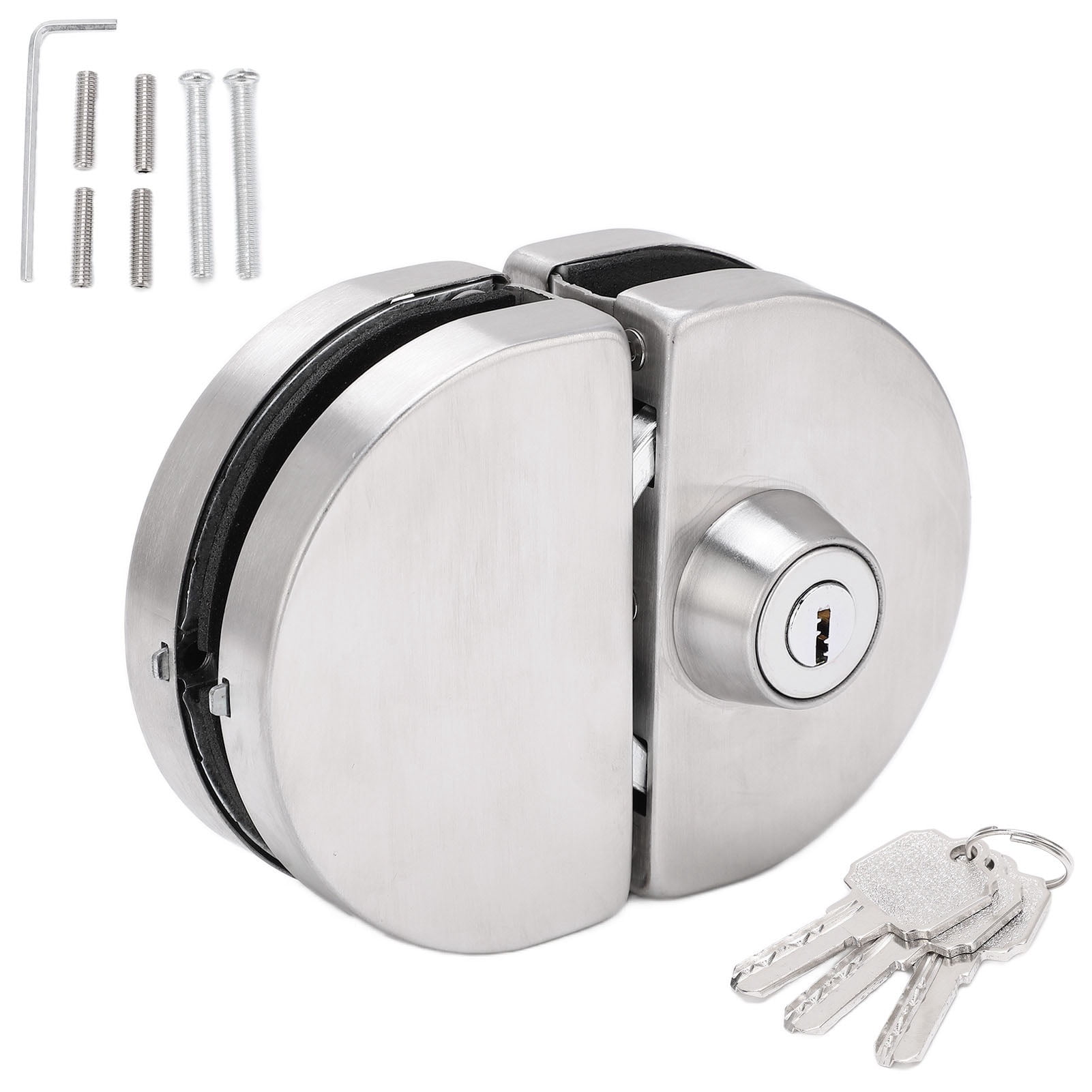 Glass Door Lock High Security Simple Installation High Friction Rugged ...