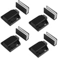 Glass Door Magnetic Catch Latch Closures, 4 Set Push Open Adjustable ...