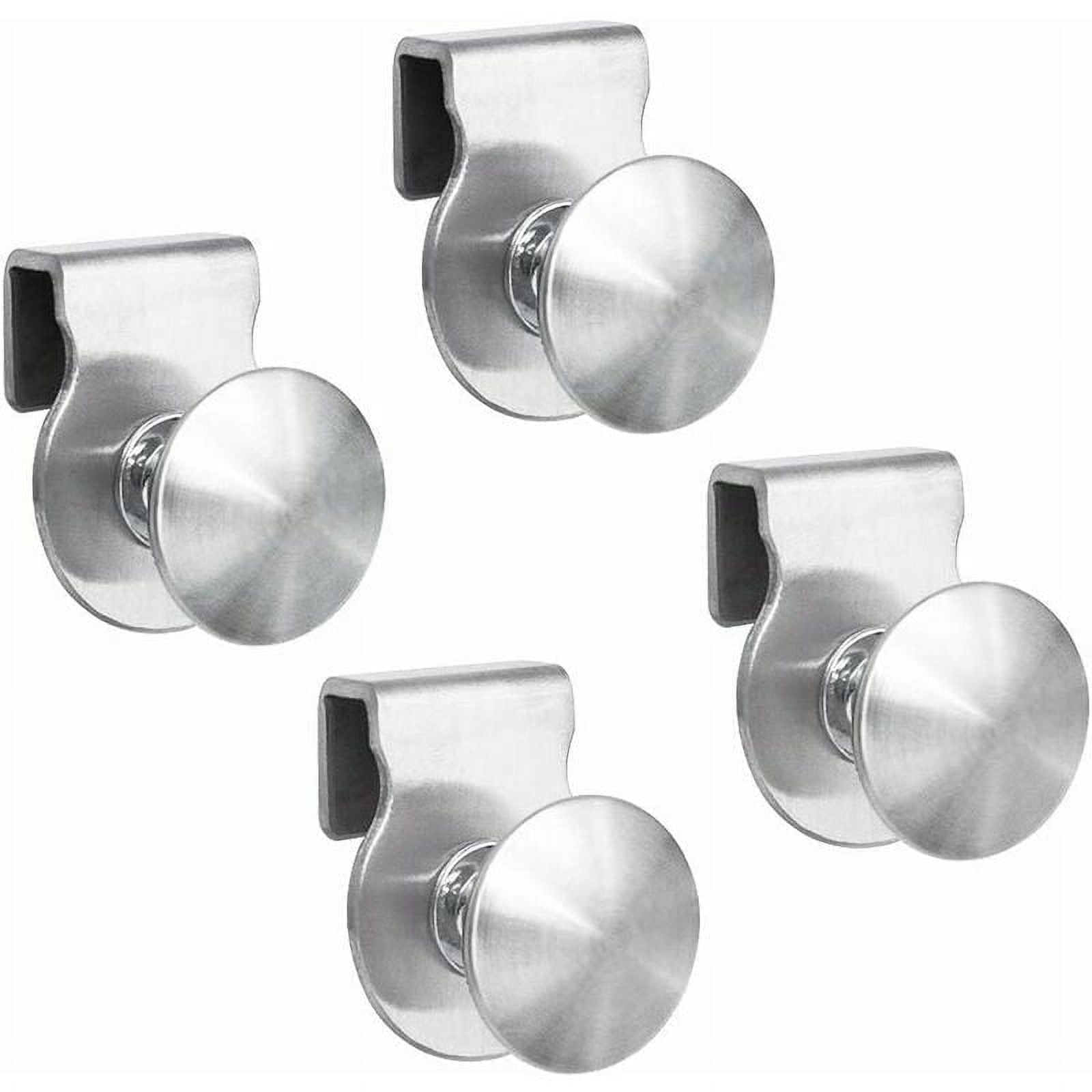 Glass Door Pull Handle for Showcase Furniture, Stainless Steel Non-slip ...