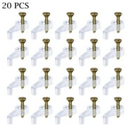 5/16 in. Storm Door Panel Clips with Screws, Mill Finish (8-pack ...