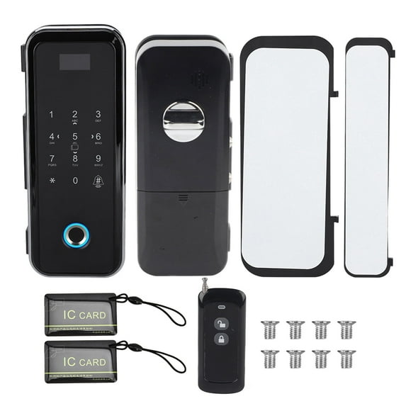 Glass Door Smart Fingerprint Password Lock Electronic Smart Fingerprint ...