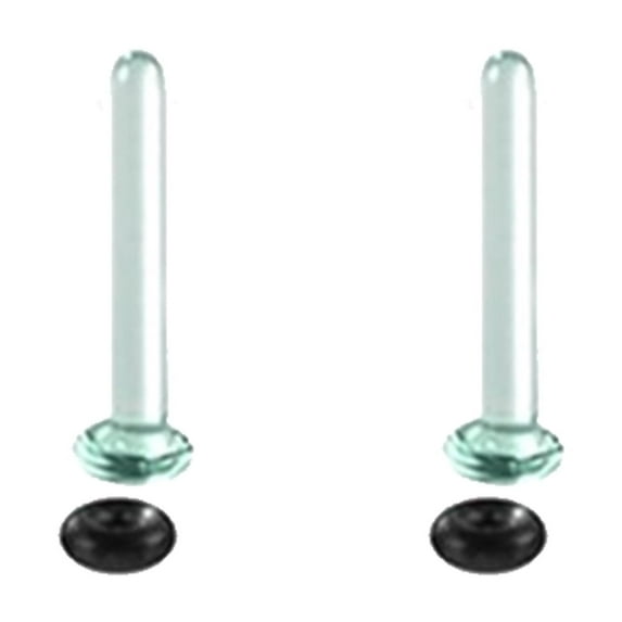 Glass Ear Stretching Set Plugs Gauges with O Rings Single Expander ...