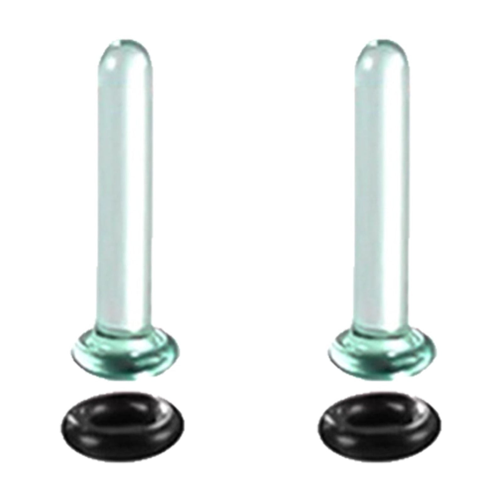 Glass Ear Stretching Set ncludes 1.6 7mm/7.5 12mm Plugs with O Rings ...
