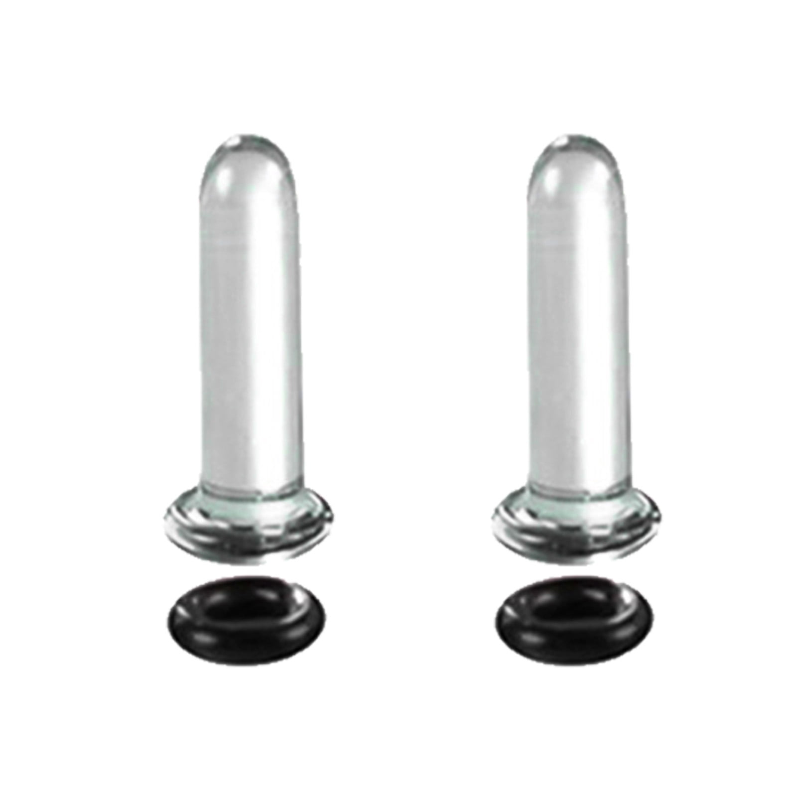 Glass Ear Stretching Set ncludes 1.6 7mm/7.5 12mm Plugs with O Rings ...