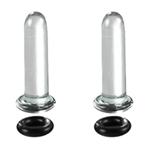 Glass Ear Stretching Set ncludes 1.6 7mm/7.5 12mm Plugs with O Rings ...