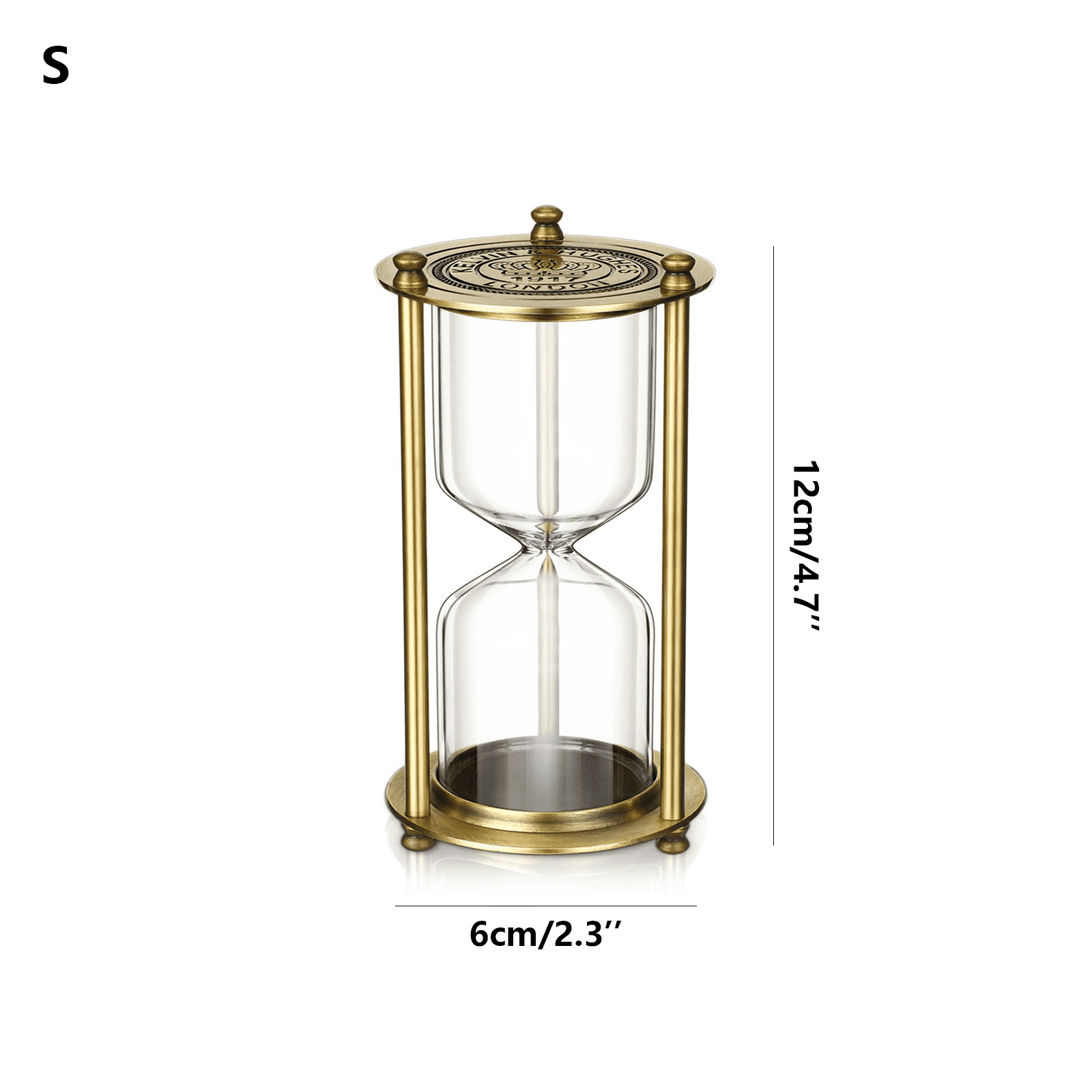 Glass Empty Hourglass Timer Sand Leak Bottle Creative Birthday Gift ...