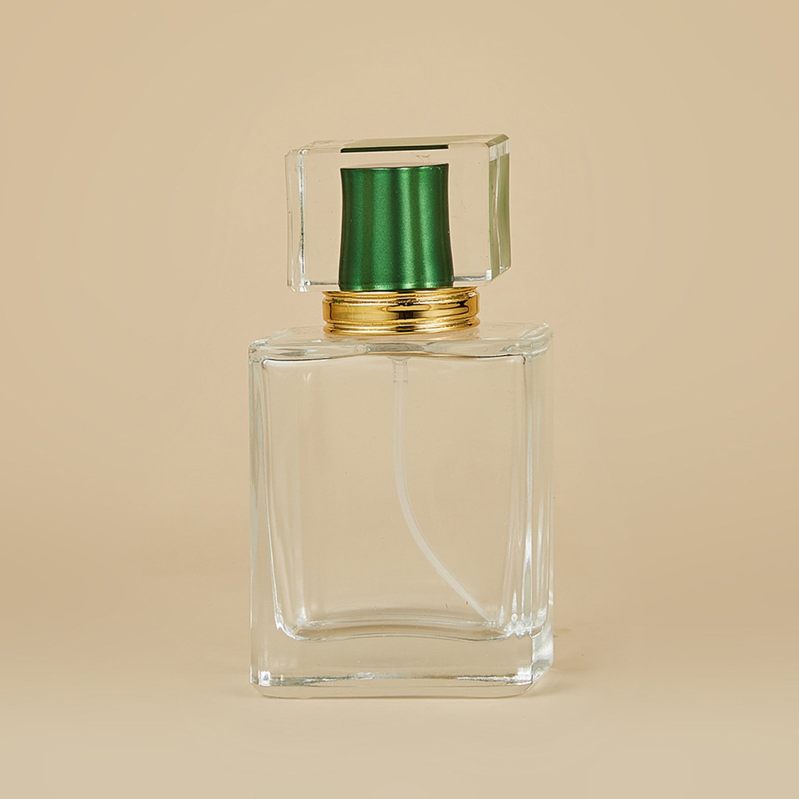 Glass Empty Refillable Replacement Glass Perfume Bottle,Transparent ...