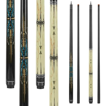 Rage RG214 Two-Piece Billiards Pool Cue Stick w/ point and diamond ...