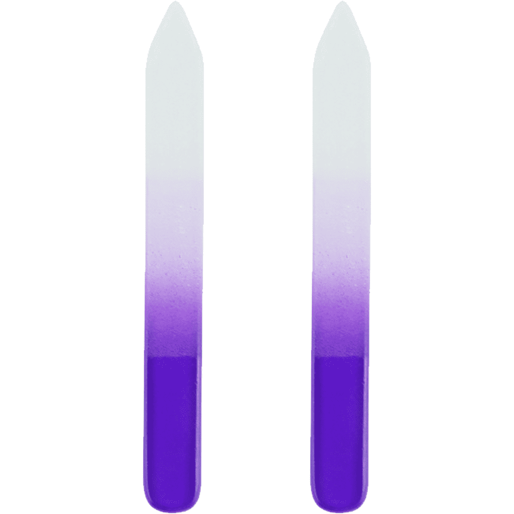 Glass Files for Nails, Professional Manicure Glass Fingernail Files ...