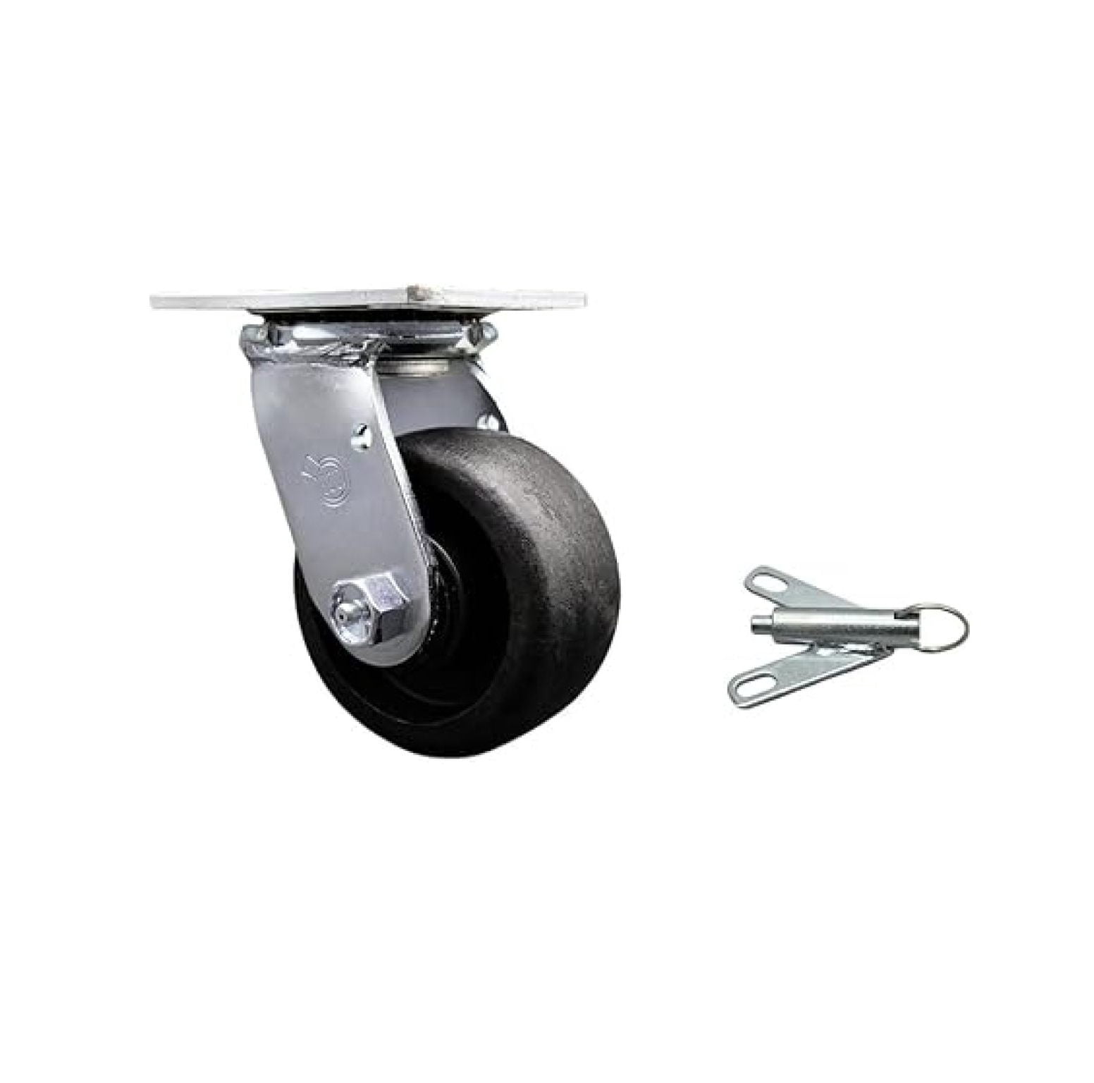 Glass Filled Nylon Swivel Top Plate Heavy Duty Caster with 4 Inch Wheel ...