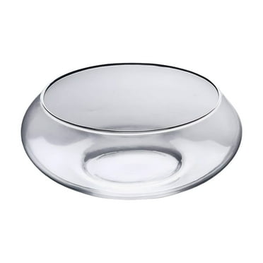 BULLPAW Plastic Fish Bowls Round Clear Goldfish Bowl Multi-functional ...