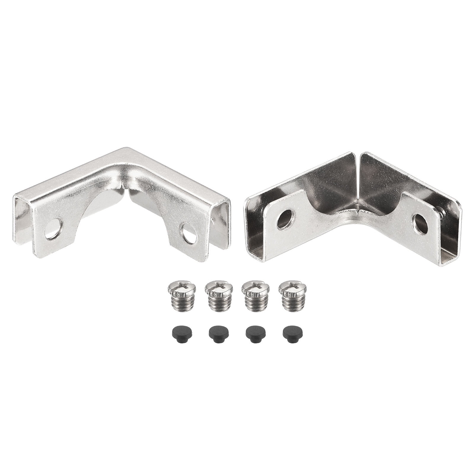 Glass Fixing Clip, 2 Pack for 3-6mm L-shaped Glass Combination Fixing ...