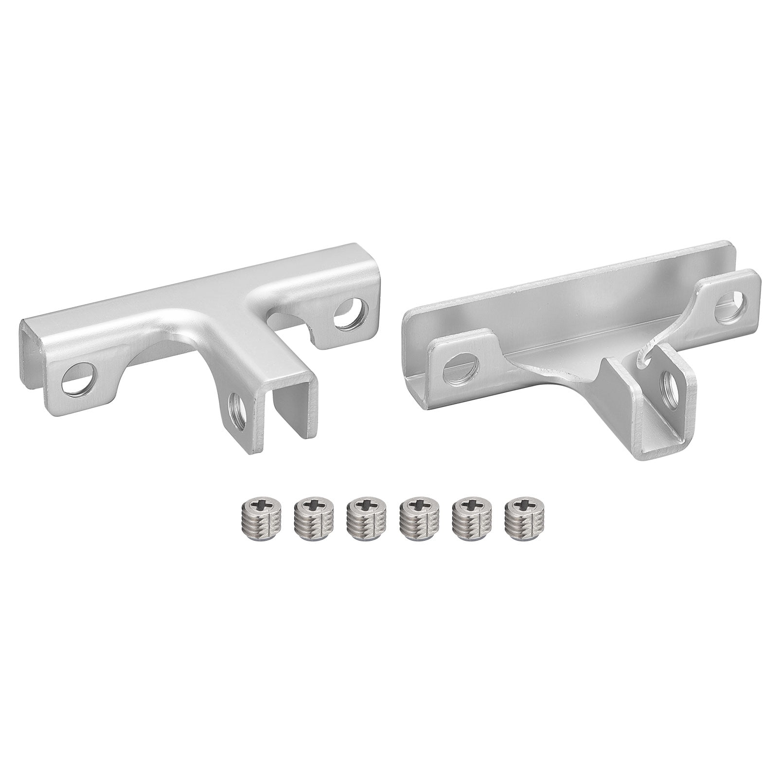 Glass Fixing Clip, 2 Pack for 6-10mm Aluminum Alloy T-shaped Glass ...