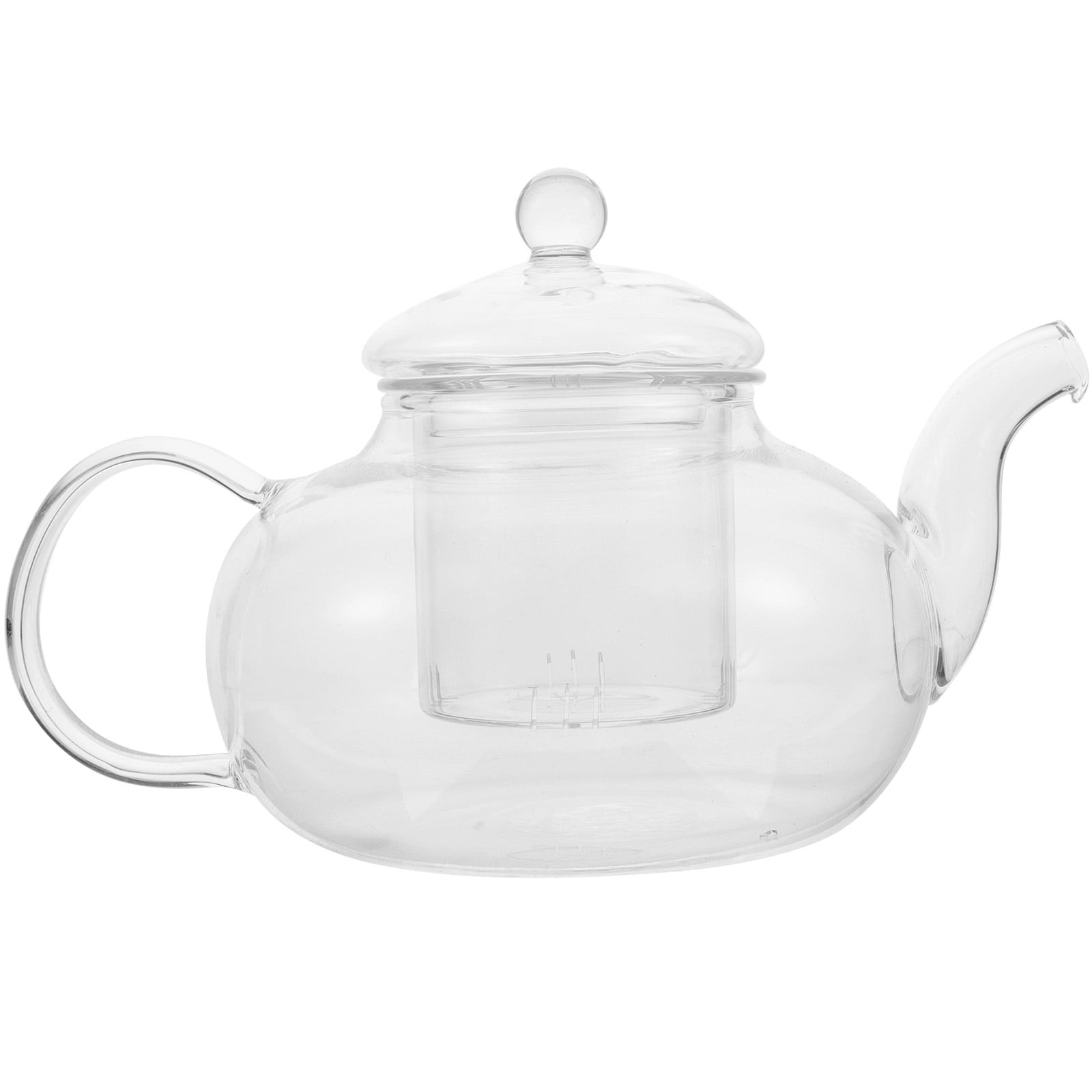 Glass Flower Teapot Portable Stove Glass Tea Kettle Induction Cooker ...