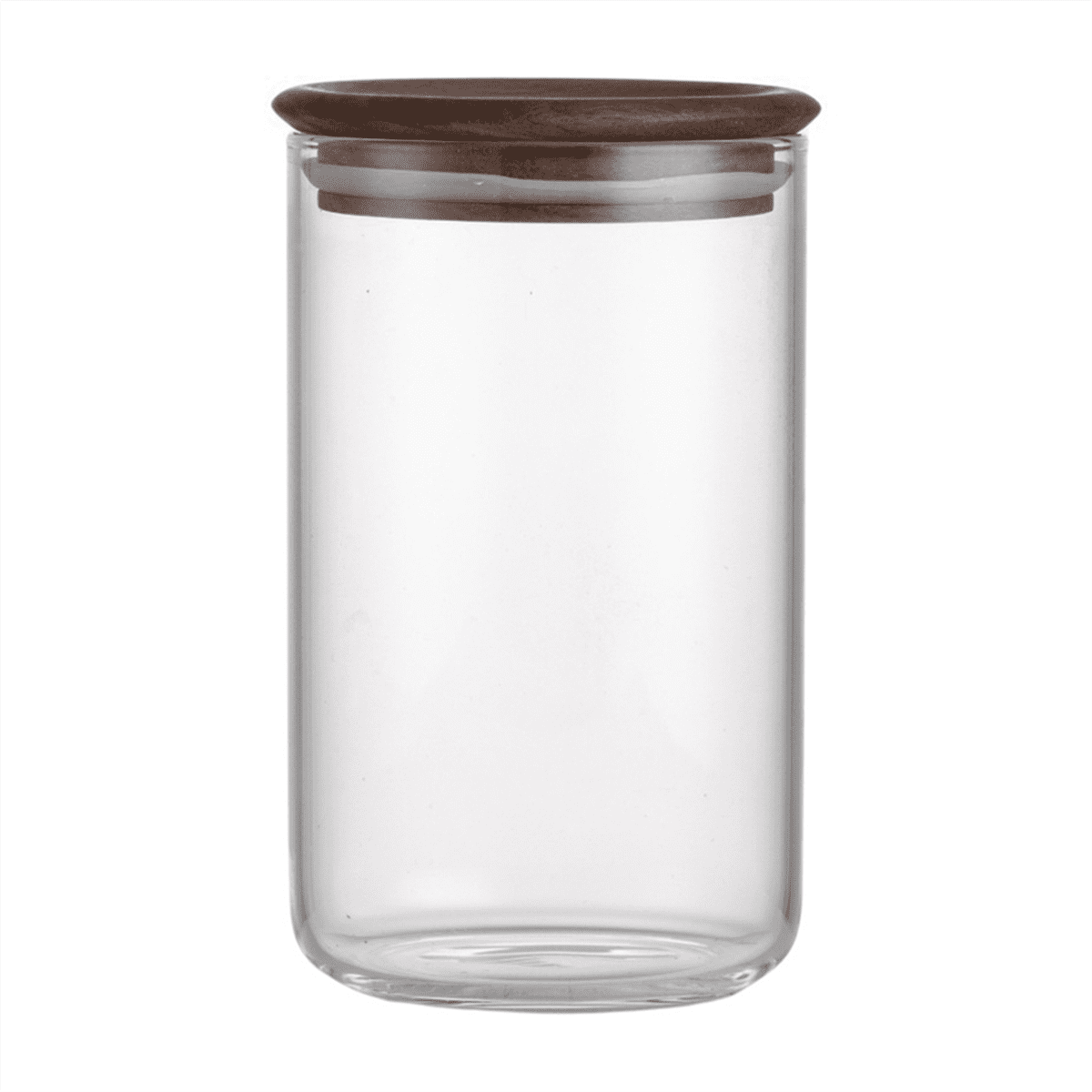 Glass Food Grade Sealed Jar with Wooden Lid for Commercial Kitchen ...