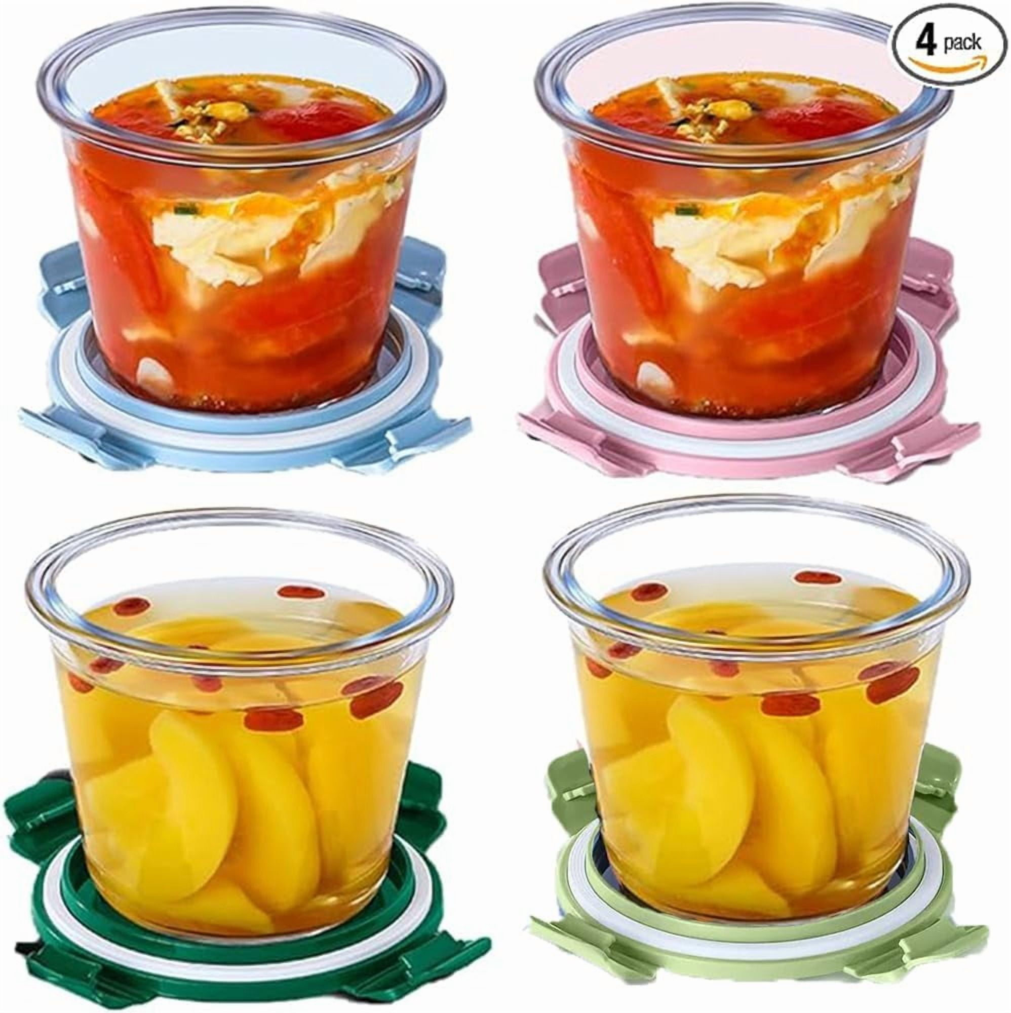 Glass Food Storage Container With Airtight Lids Glass Meal Prep ...