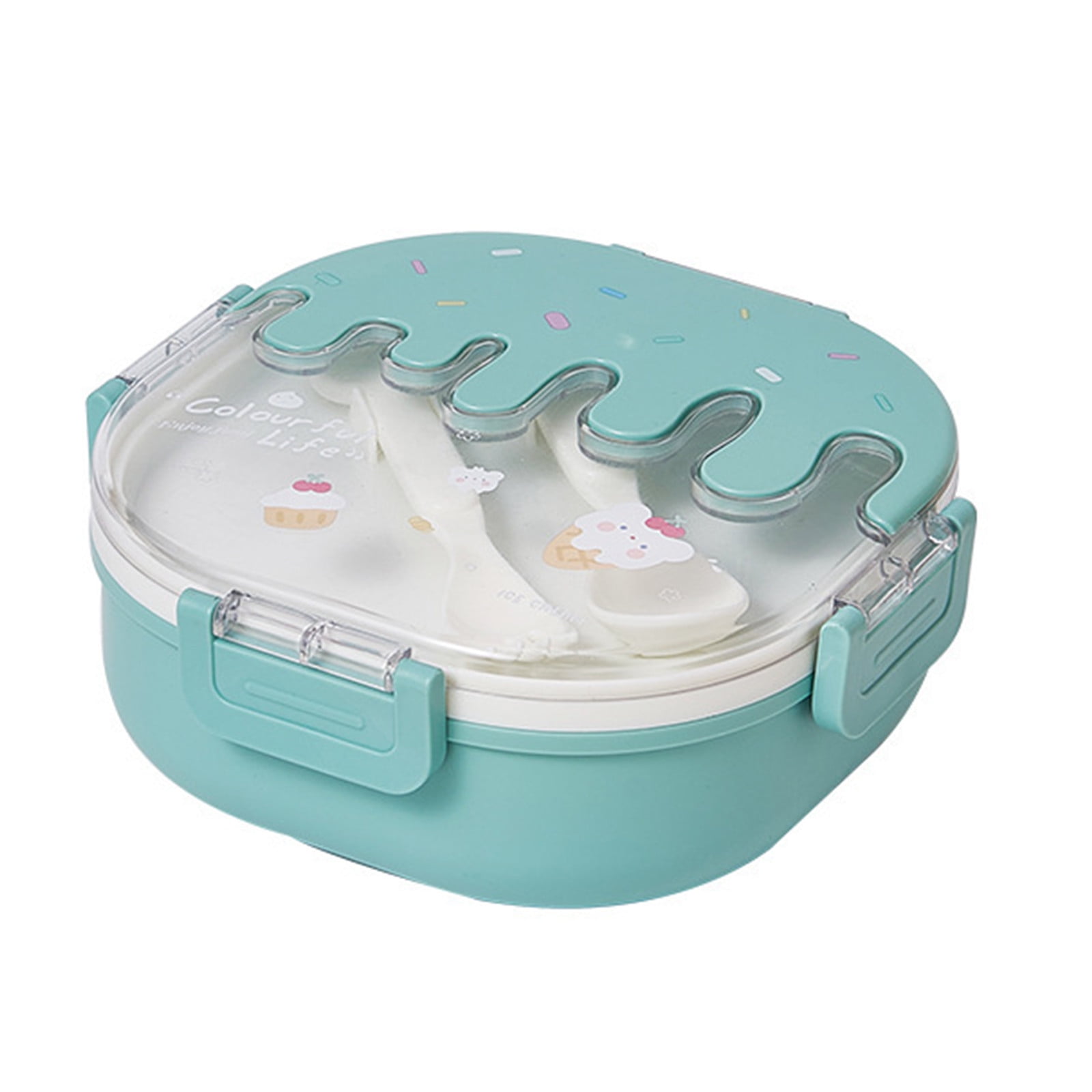 Glass Food Storage Containers With Lids Dry Leak Proof Locking Lids For ...