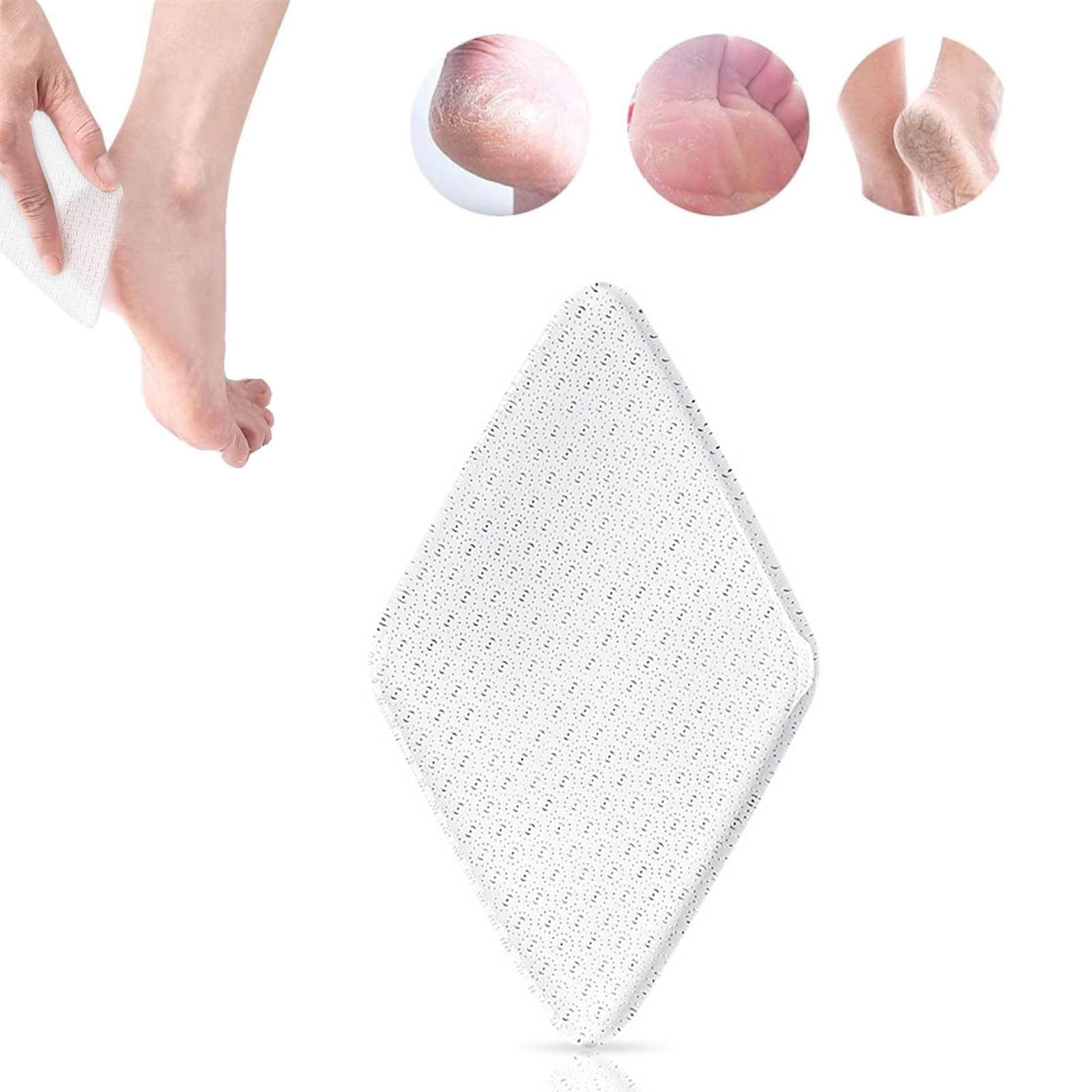 Glass Foot File Callus Remover | Dead Skin Scrubber for Heel & Shower ...