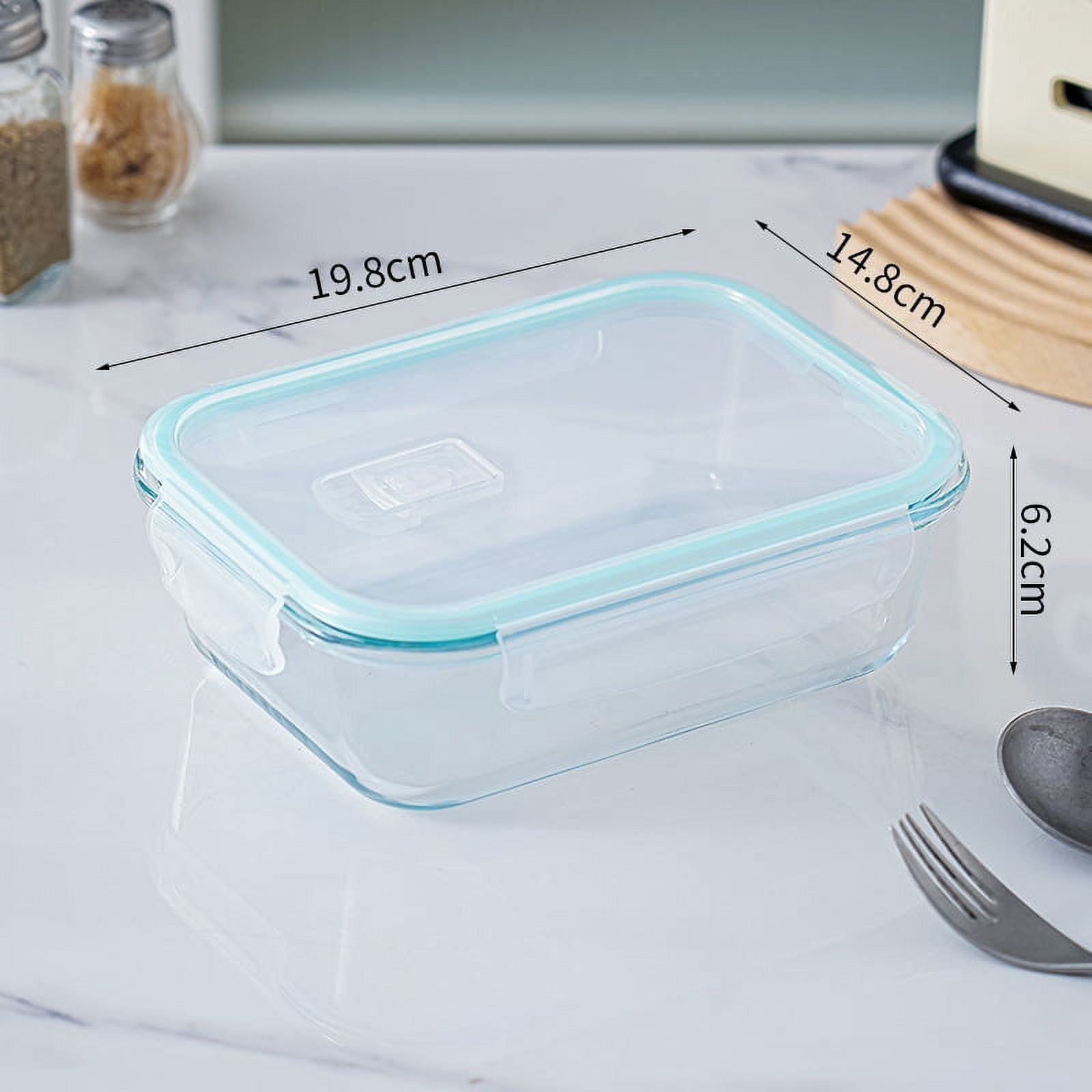 Glass Fresh-Keeping Box High Borosilicate Heat-Resistant Microwave Oven ...