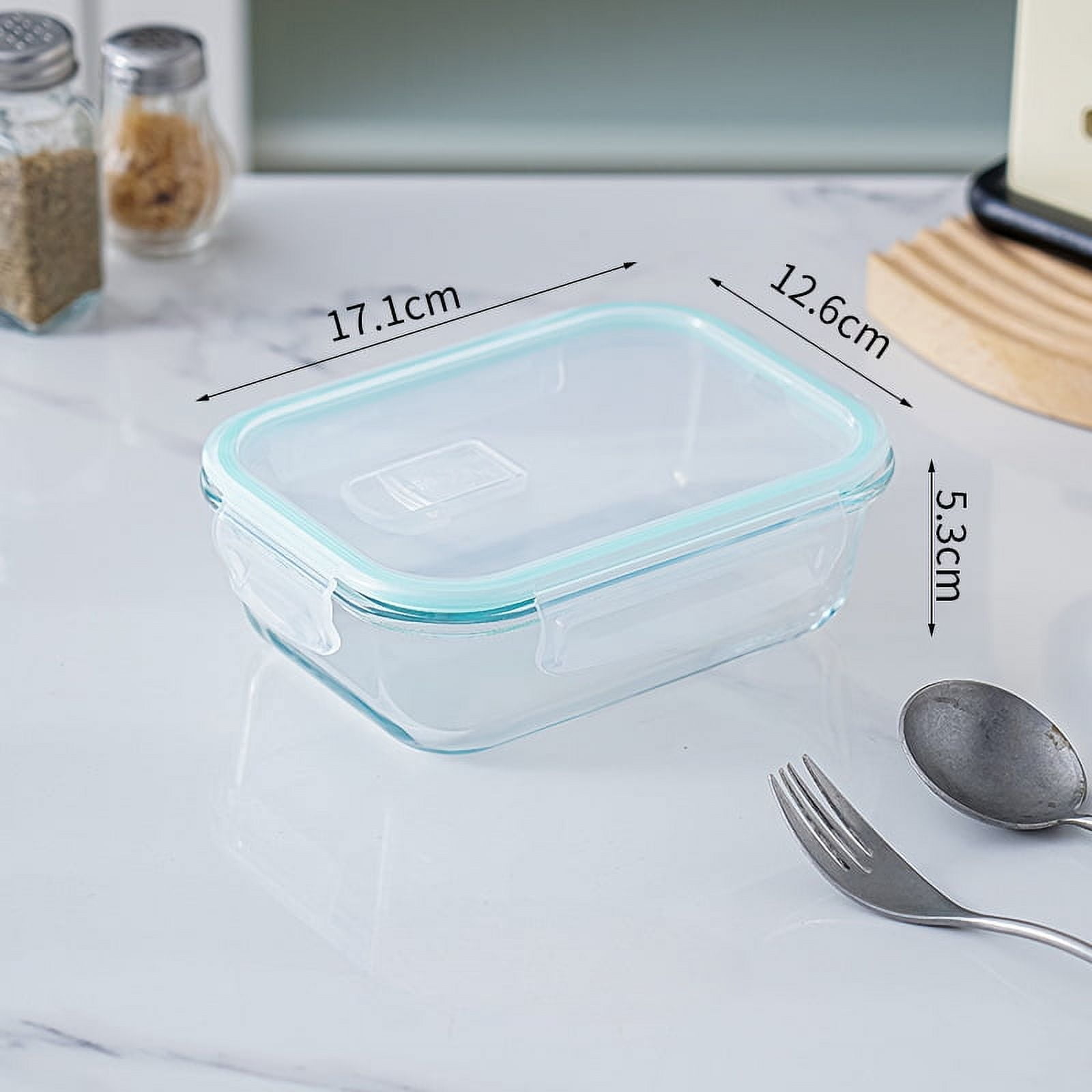Glass Fresh-Keeping Box High Borosilicate Heat-Resistant Microwave Oven ...
