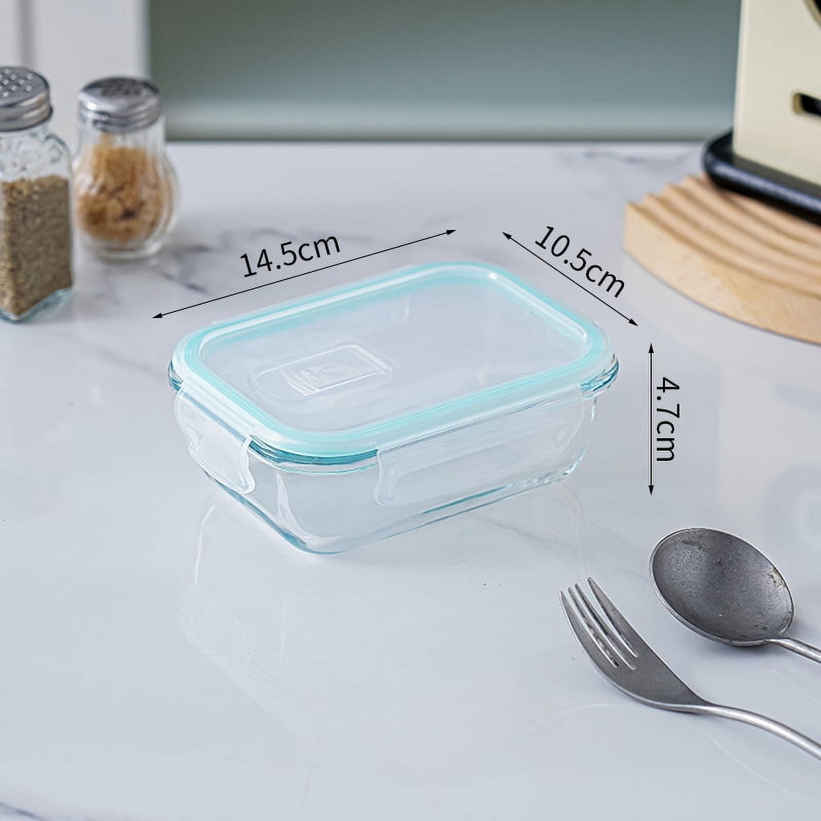 Glass Fresh-Keeping Box High Borosilicate Heat-Resistant Microwave Oven ...