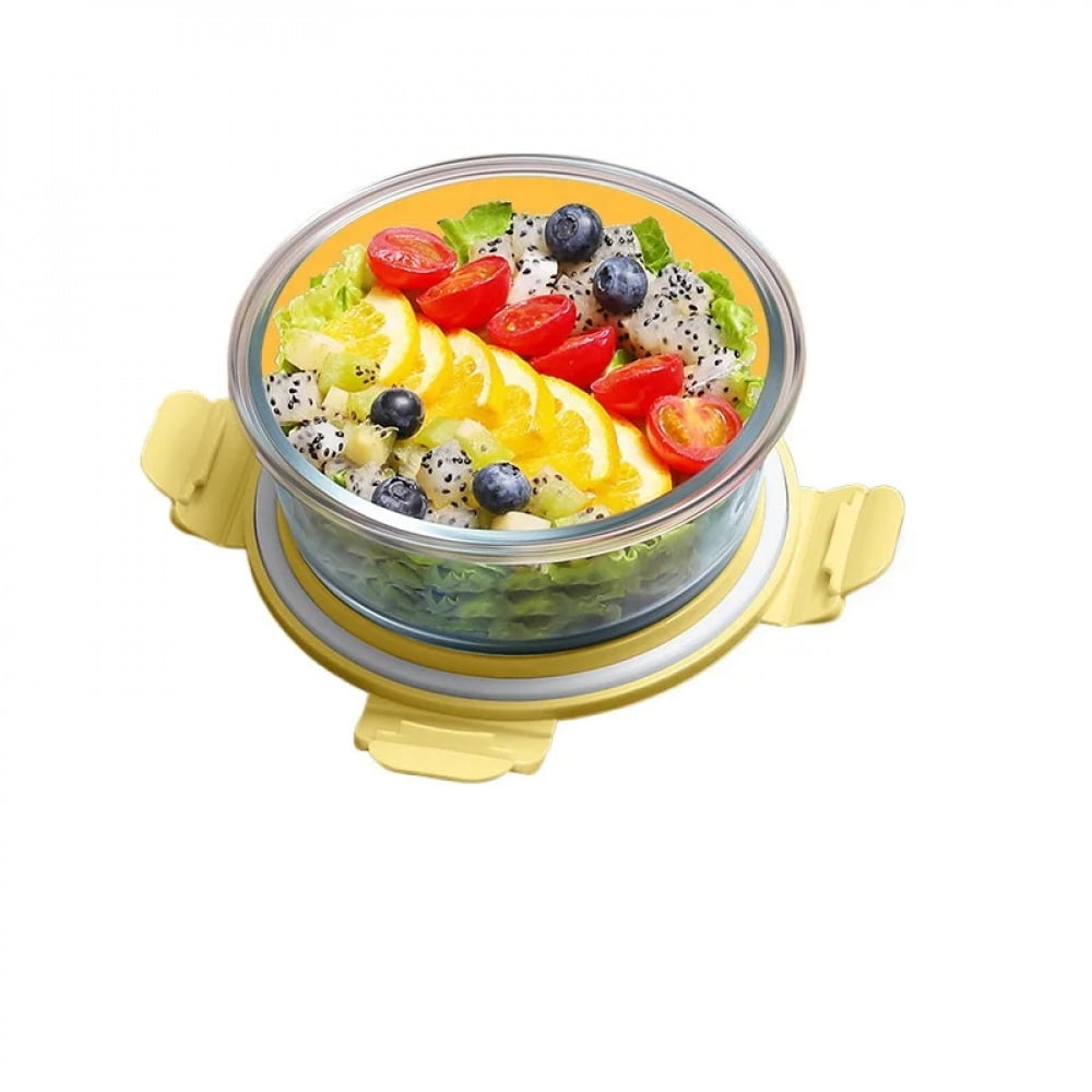 Glass Fresh-Keeping Box high Borosilicate Heat-Resistant Microwave Oven ...