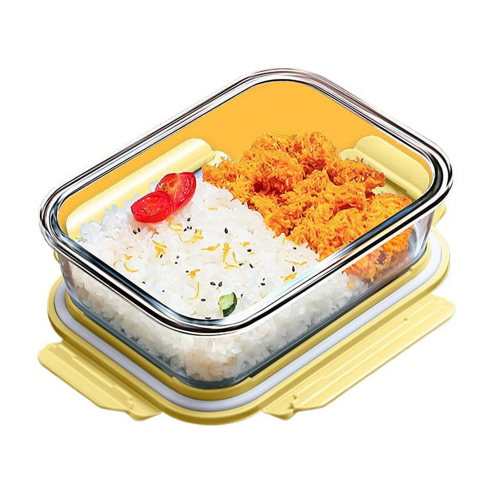 Glass Fresh-Keeping Box high Borosilicate Heat-Resistant Microwave Oven ...