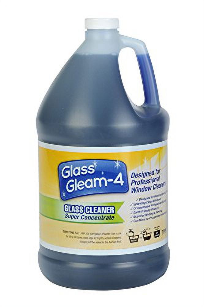 Glass Gleam 4 - Glass and Window Cleaner - Highly Concentrated - 1 ...