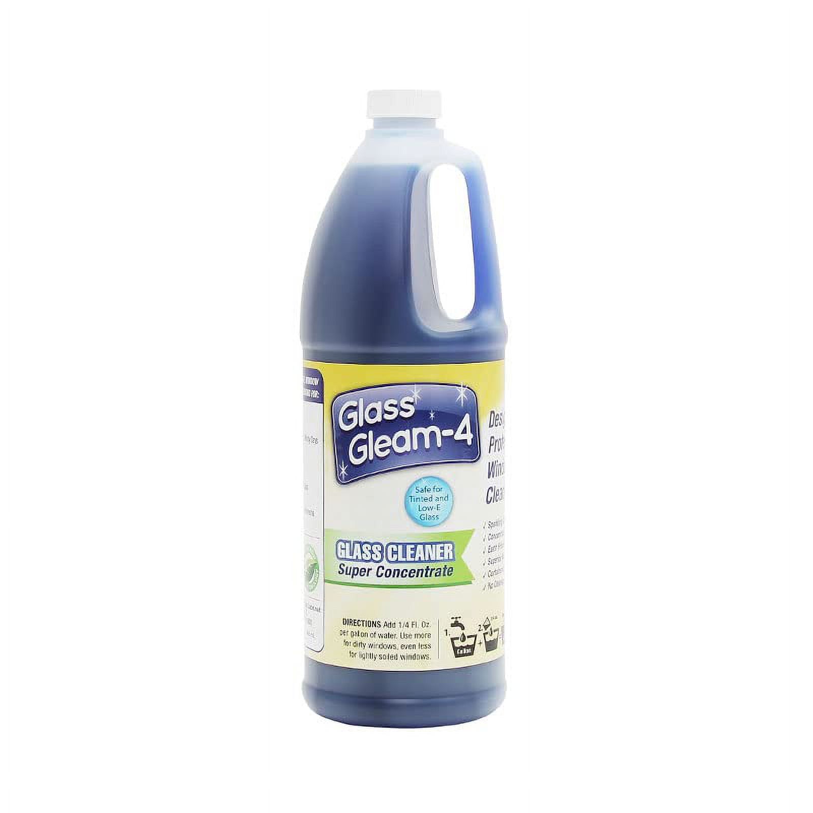 Glass Gleam 4 - Glass and Window Cleaner - Highly Concentrated - 1 ...